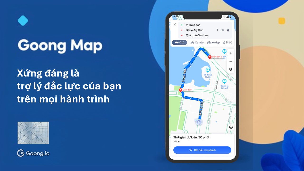 Goong - Giải pháp thay thế Google APIs